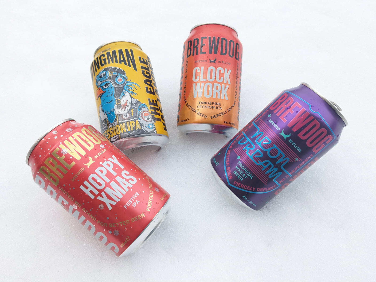 ブリュードッグ（3）ネオンドリーム、ウィングマン、クロックワーク、ホッピーXMAS: ROAD TO NOWHERE